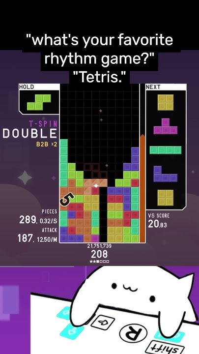 【テトリスで】ダイダイダイダイダイキライ Rhythm Based Tetris #5 #テトリス #tetrio #tetris - YouTube
