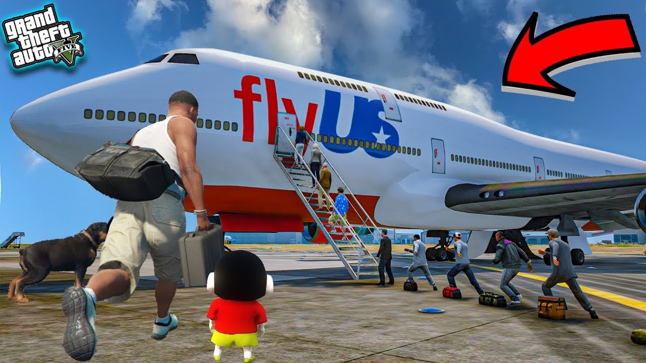 GTA V FRANKLIN WIN FLIGHT TICKET #franklin #airport #gta5 # ...