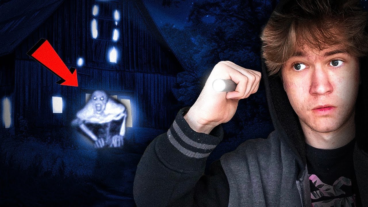 Our TERRIFYING NIGHT Inside of SKINWALKER FARM! - YouTube