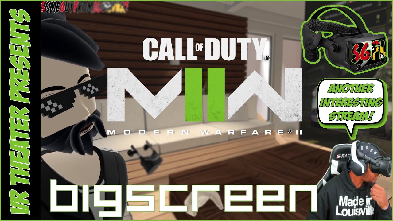 PUBLIC LOBBY VR SHENANIGANS | Modern Warfare 2 Open Beta | @BigscreenVR ...