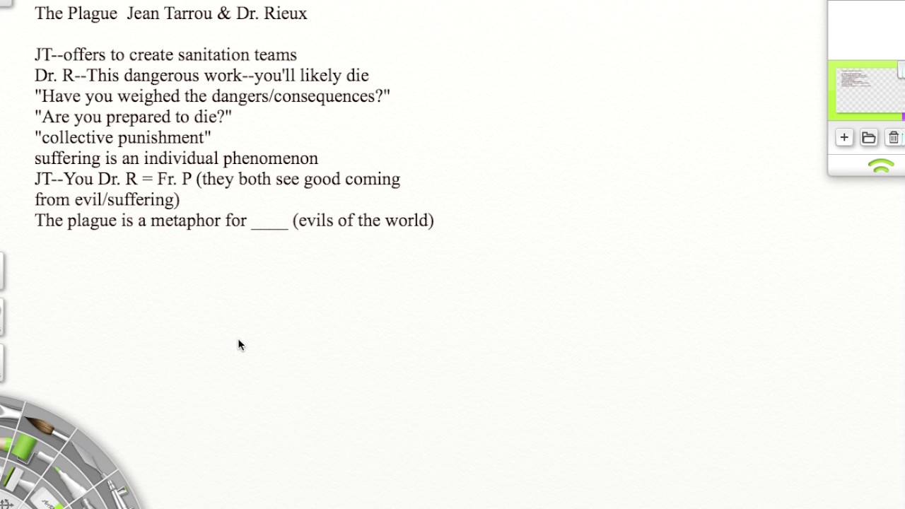 The Plague--First Talk between Jean Tarrou & Dr. Rieux I - YouTube