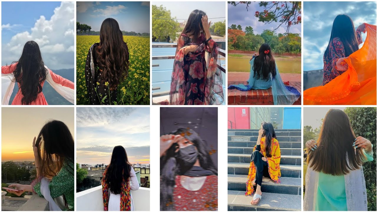 stylish🔥Hide face Dp in suit ||🦋Hidden face dp for Girls ||Traditional poses ||Best profile ...