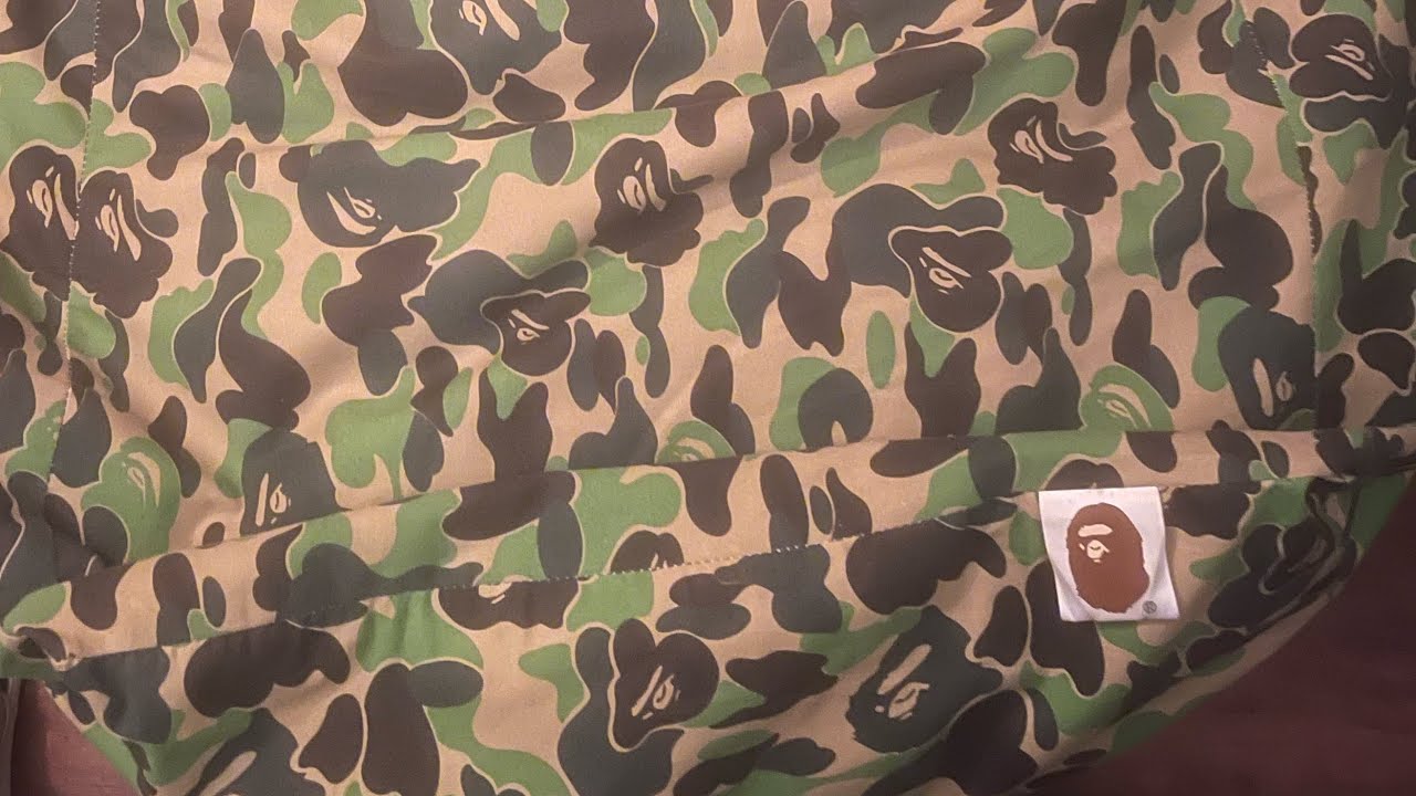 Bape abc camo beanbag cushion - YouTube