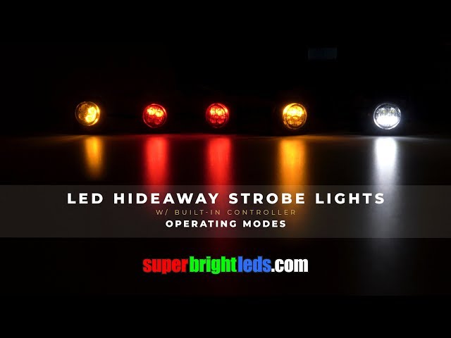 Lightech's Inch Round Quad-Flash Warning Lights, 49% OFF