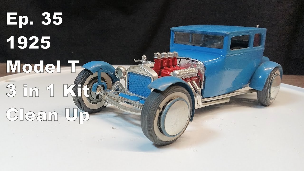 Episode 35, 1925 Model T 3 in 1 Kit clean and repair - YouTube