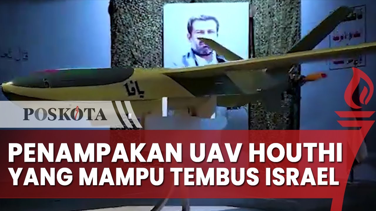 Penampakan UAV Jaffa Milik Houthi yang Permalukan Pertahanan Israel AS ...