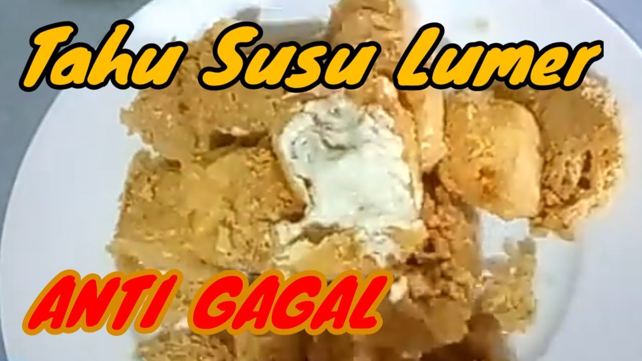cara membuat TAHU SUSU LUMER anti gagal|Ide Usaha Modal Irit - YouTube