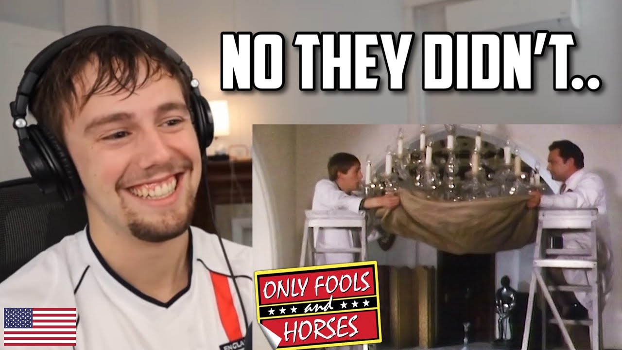 Only Fools and Horses - Chandelier (American Reacts) - YouTube