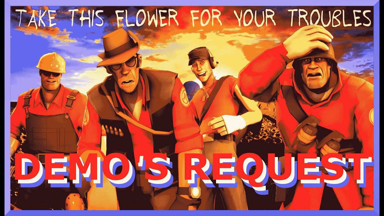 Demoman is a Thirsty Flower (TF2 15.ai) - YouTube