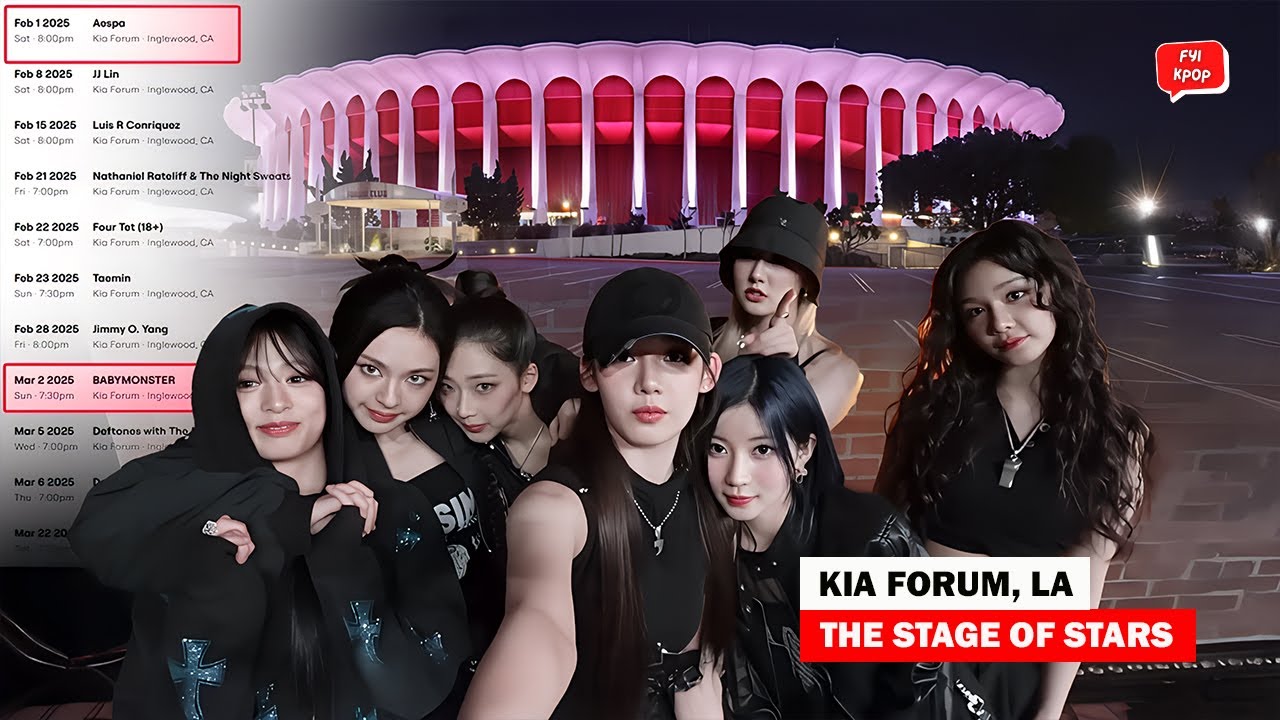 List of 10 events to be held at Kia Forum early 2025 including ...