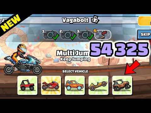 Hill Climb Racing 2 – NEW 54325 points in VAGABOLT Team Event