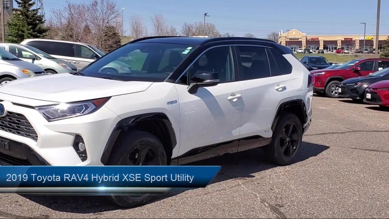 2019 Toyota RAV4 Hybrid XSE Sport Utility P21503 St. Paul Minneapolis ...