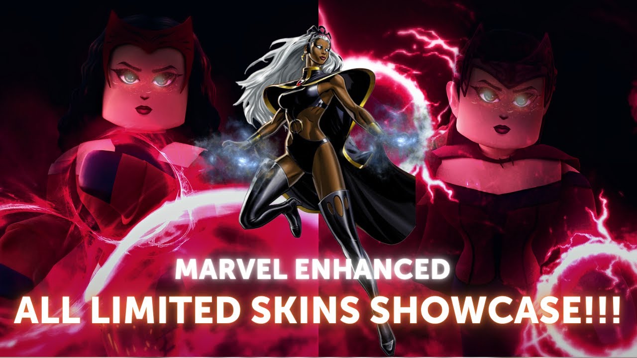 ALL LIMITEDS SKIN SHOWCASE (MARVEL ENHANCED) - YouTube