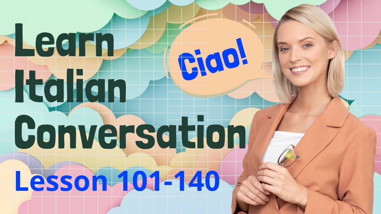 Italian Practice Lesson 101-140 | Italian Speaking & Listening | Fluent ...