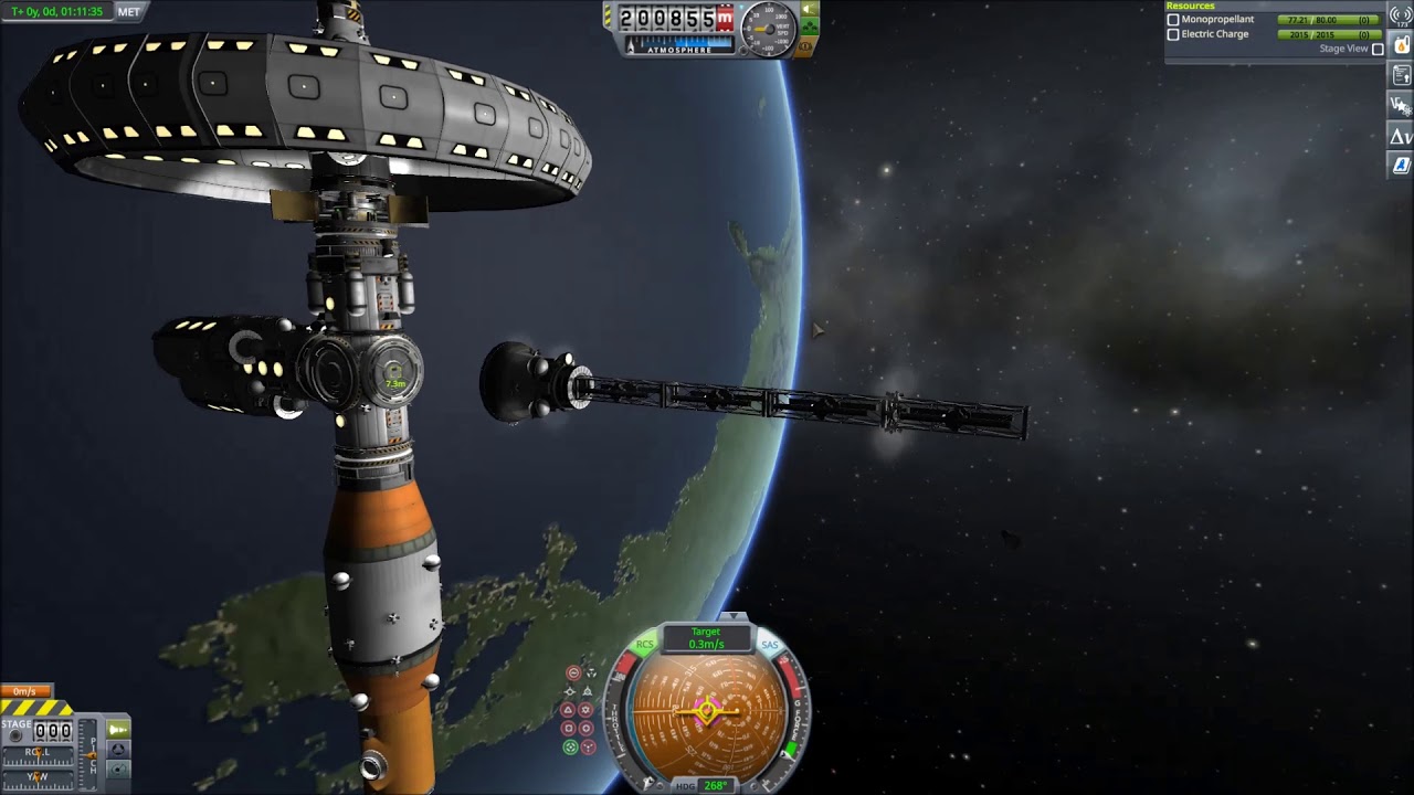 KSP - Completing a Ring Station - YouTube