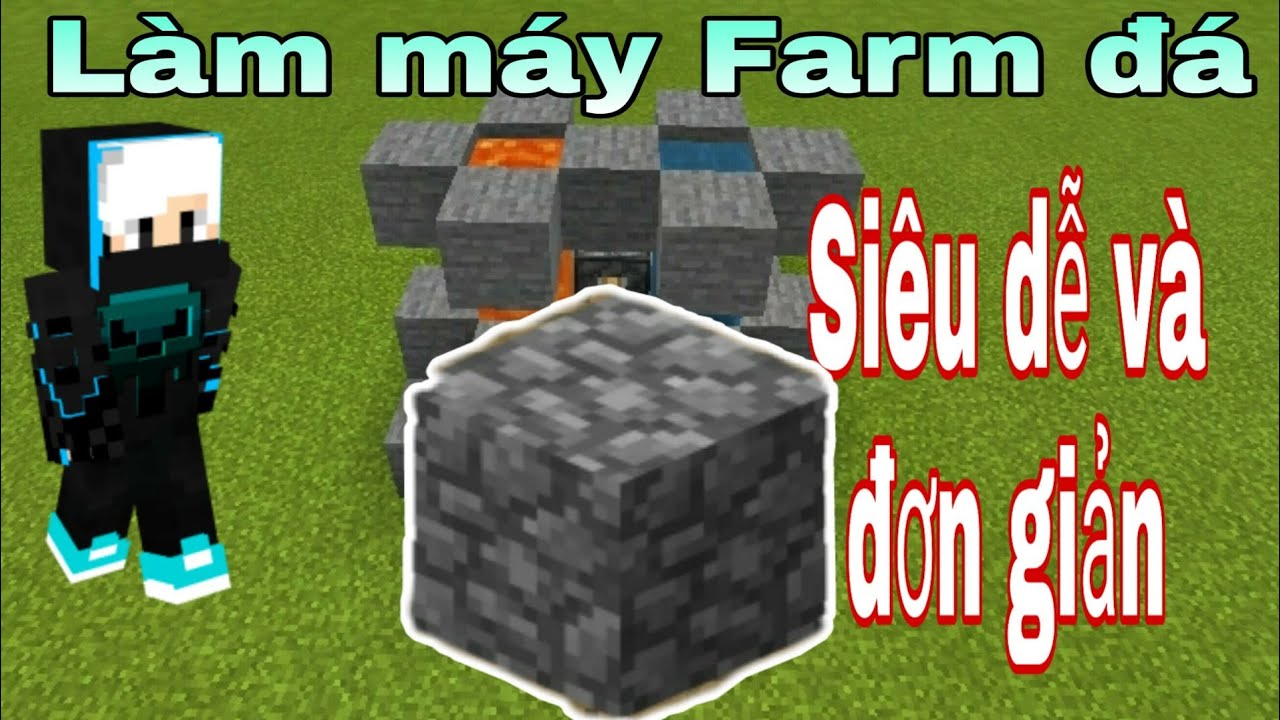 Cách làm máy Farm đá tự động siêu đơn giản. Thiên Gaming - YouTube