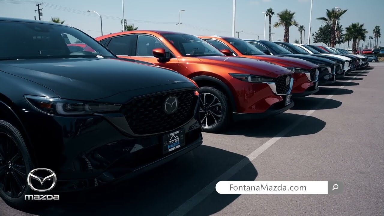 Over 100 New Mazda Vehicles Land at Fontana Dealership - YouTube
