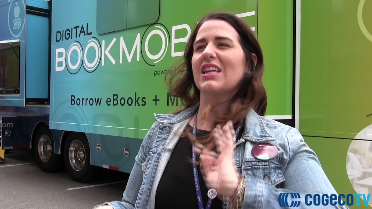 The Bookmobile visits the Chatham-Kent Library - YouTube