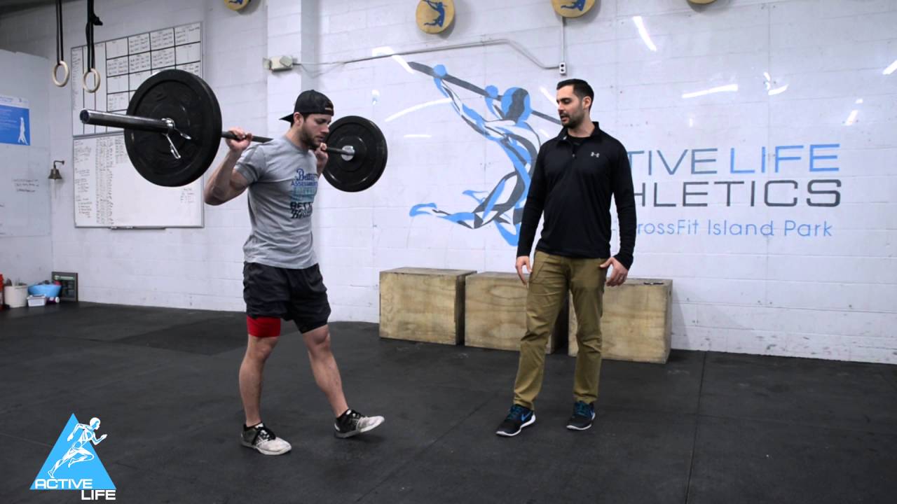 Performance Care - Movement Demo - Staggered Stance Good Morning - YouTube