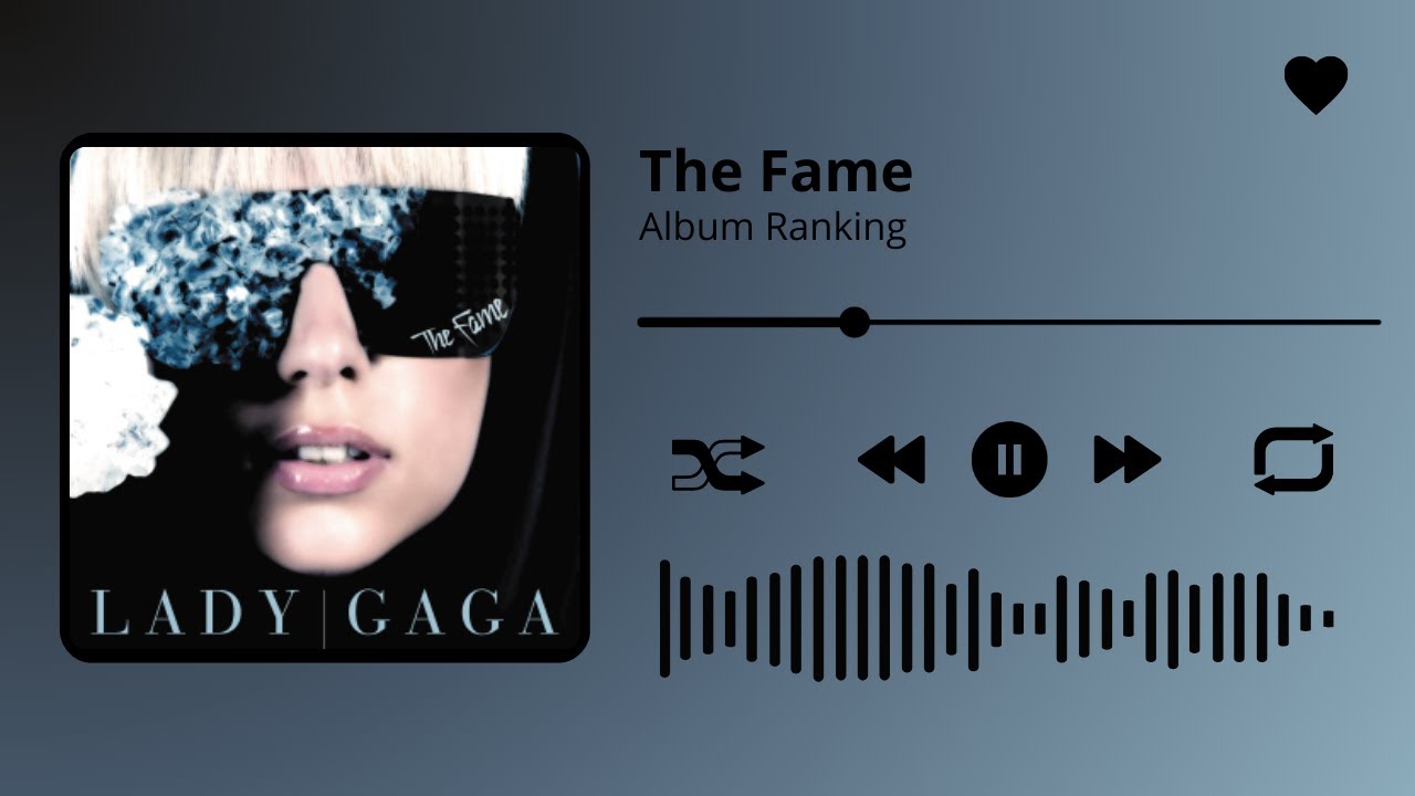 Lady Gaga - The Fame (Album Ranking) - YouTube