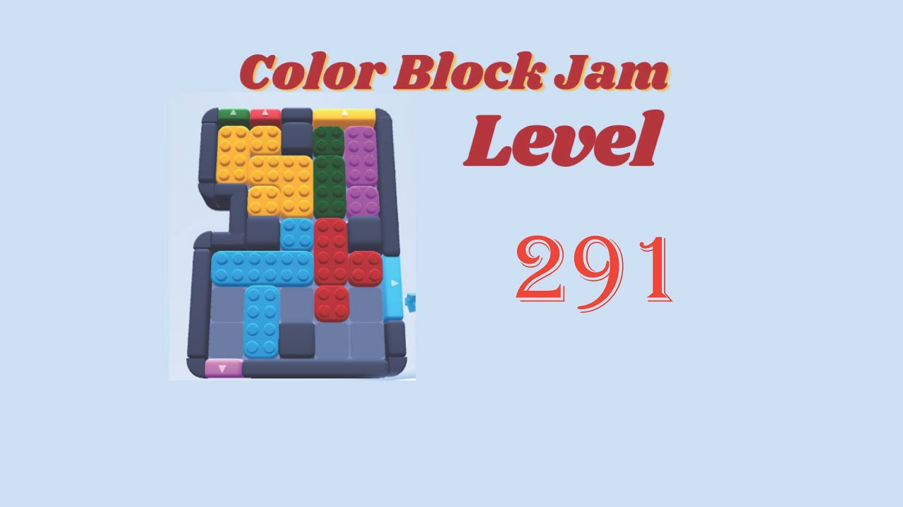 Color Block Jam Level 291 | Color Block Jam 291 - YouTube