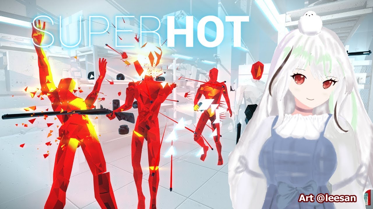 【SUPERHOT & GARTIC PHONE】Super.......Hot? 很....热？顺便来玩玩电话游戏 (ENG/中文 ...
