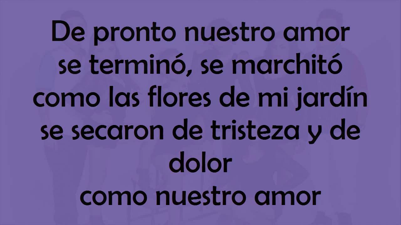 Días Felices - Puro Sentimiento [Letra] - YouTube