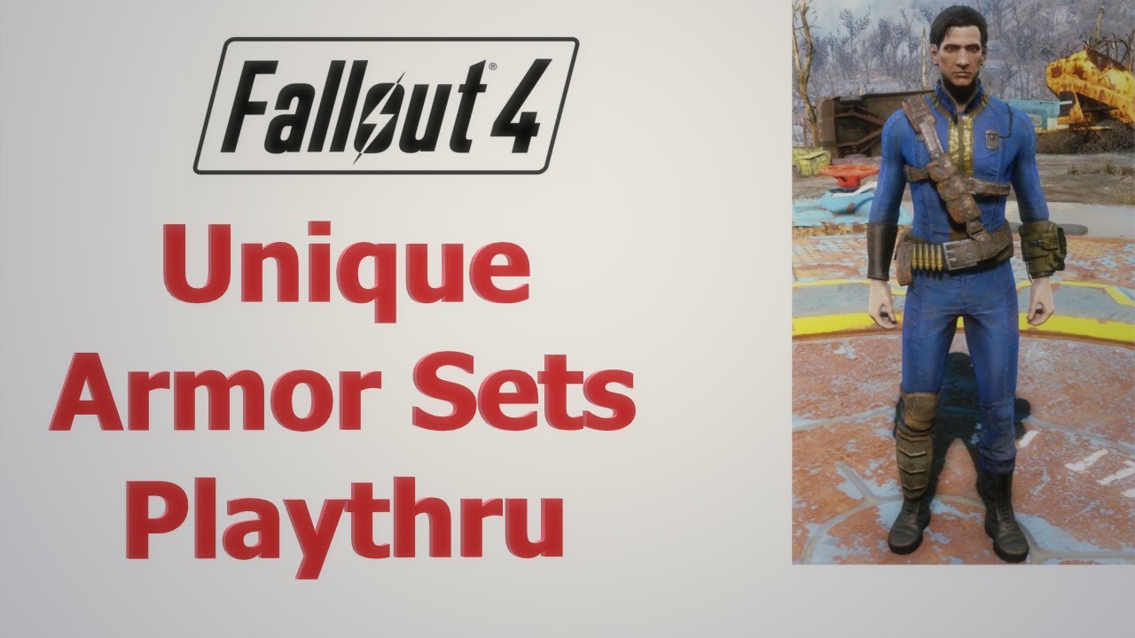 Wastelander's Armor - Fallout 4 Unique Armor Playthru - YouTube