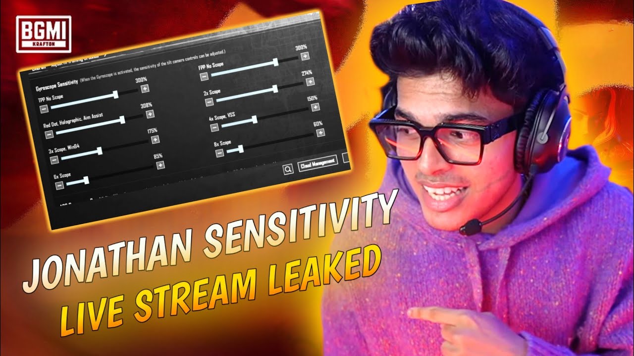 Jonathan New sensitivity and Control Reveal 💯 - YouTube