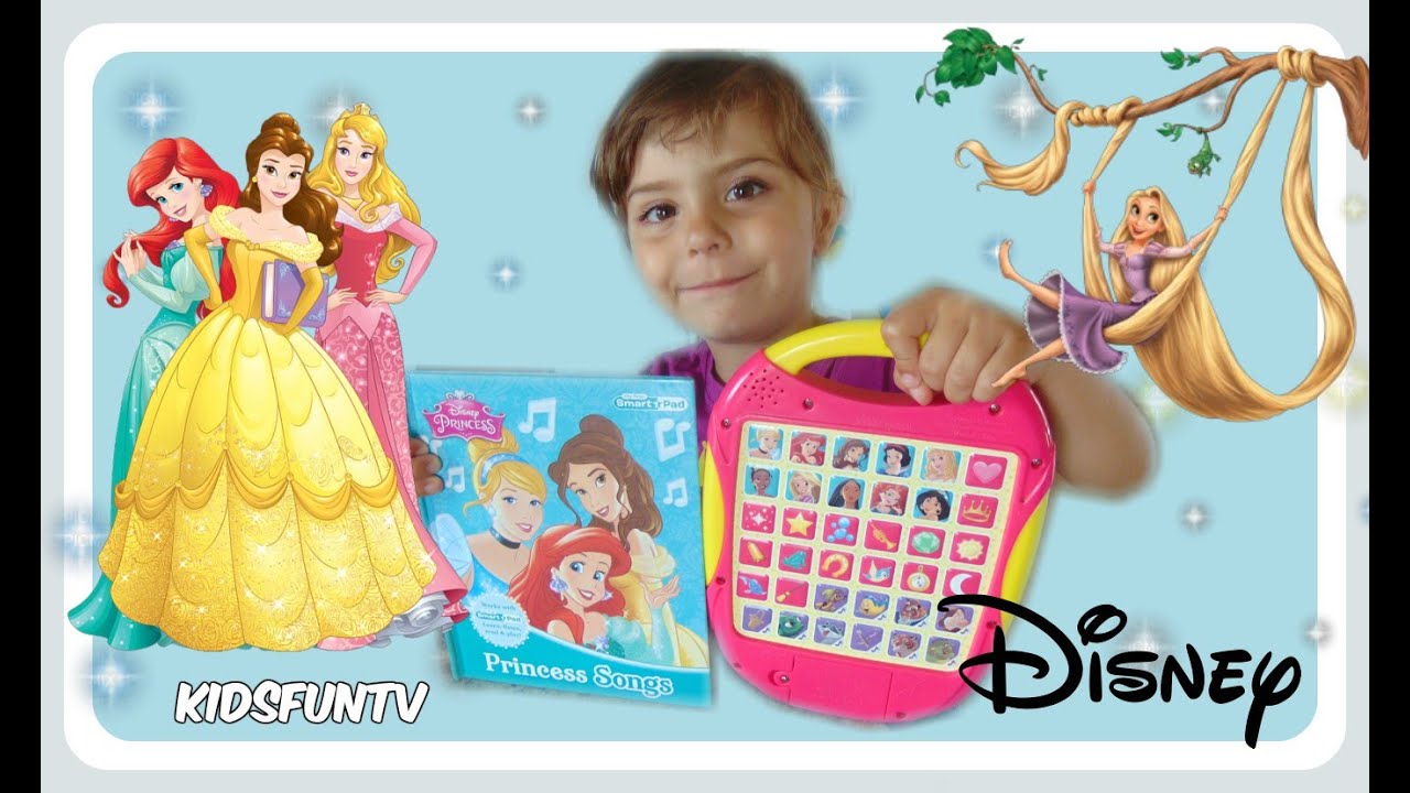 Disney Princess Learning Smart Pad & Book / Princess Songs Book Review ...