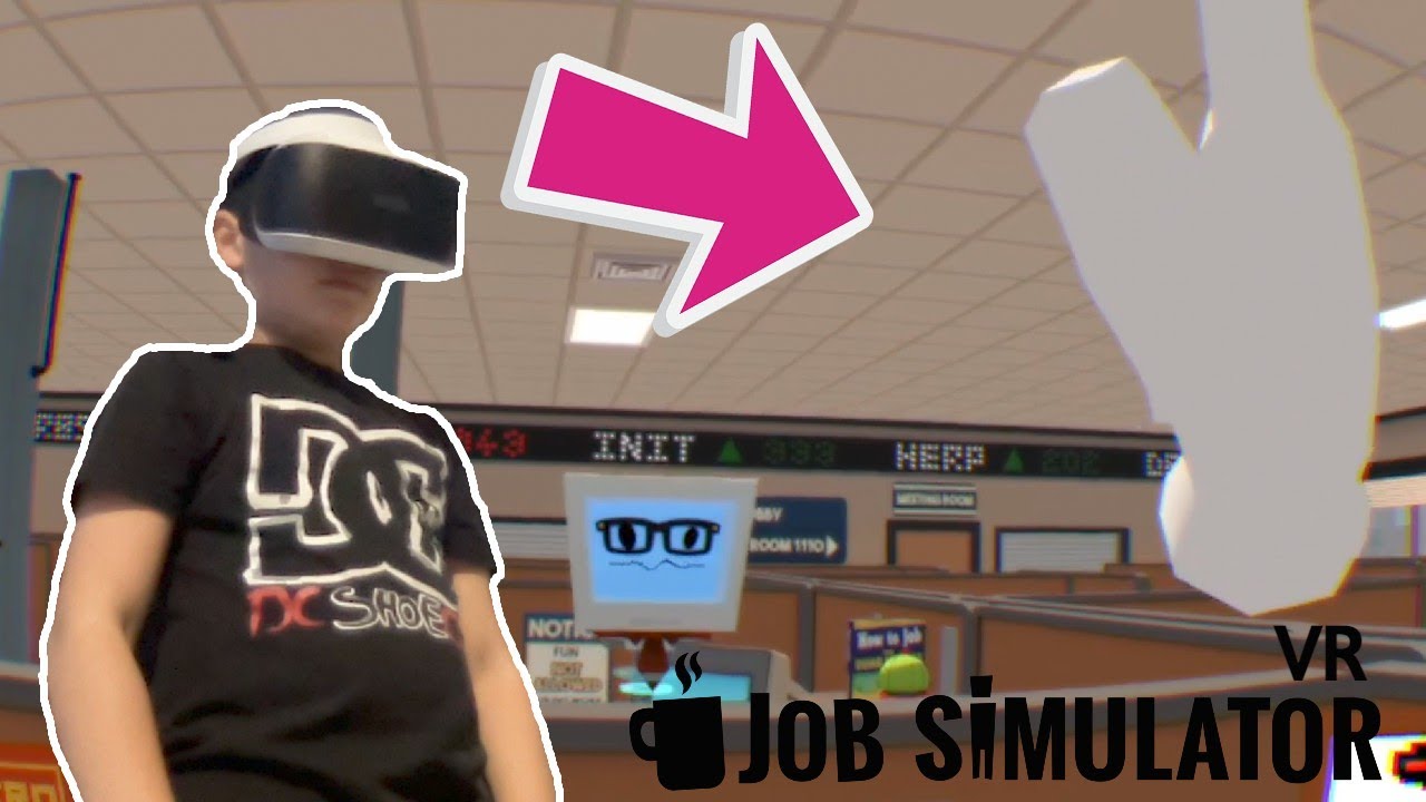 LE MEILLEUR MÉTIER ! 👨‍💻 (Job Simulator VR) - YouTube