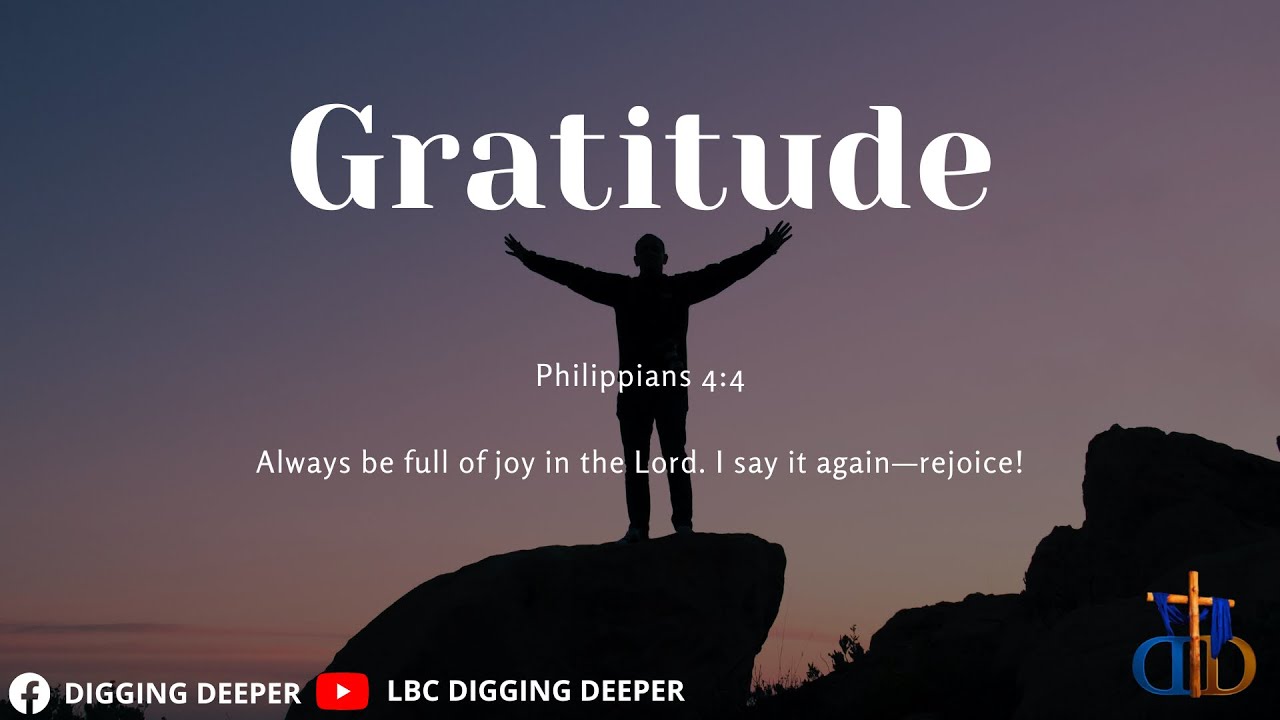 Dr. Sipho Zondi // Gratitude | Philippians 4:4 - YouTube