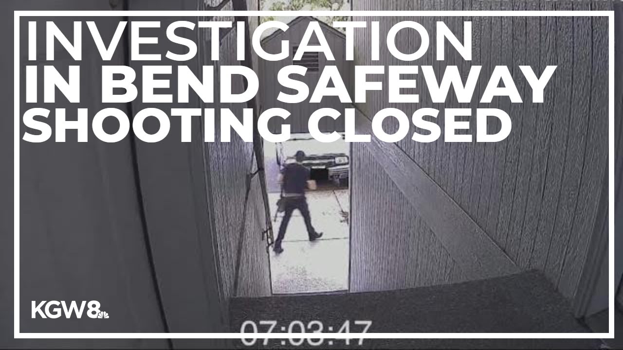 Bend police close investigation into August shooting at Safeway - YouTube