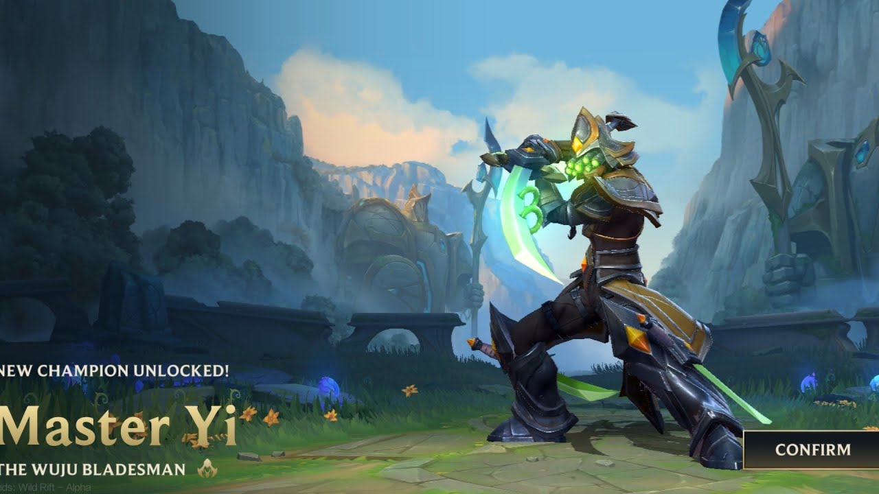 Master Yi Gameplay #001- League of Legends: Wild Rift ( Android/IOS ...