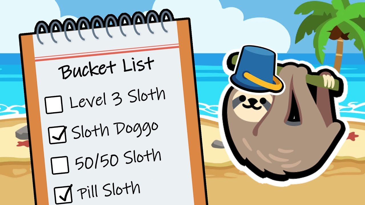 The Sloth Bucket List - Super Auto Pets - YouTube