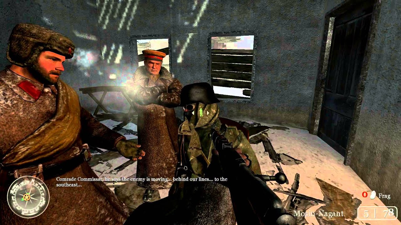 cod 2 first mission Pc gameplay - YouTube