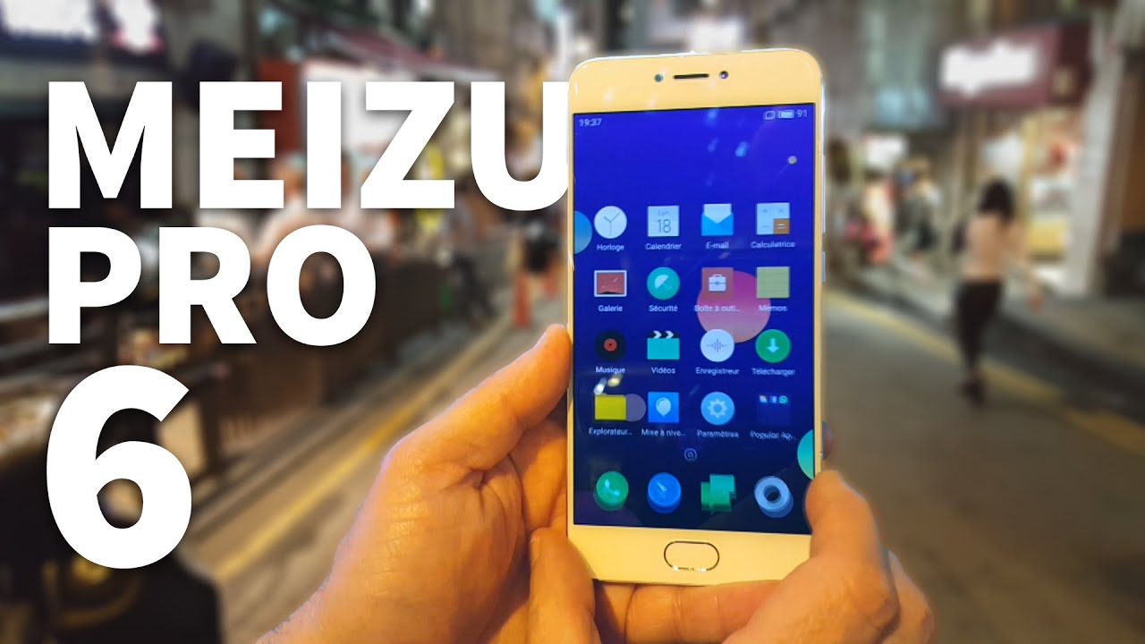 Prise en main du Meizu Pro 6 à Pékin - YouTube