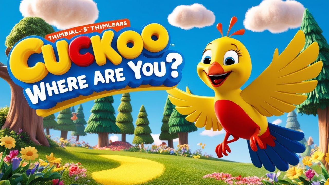 Cuckoo, Where Are You? | A Fun Song for Kids #animation #kidssongs # ...