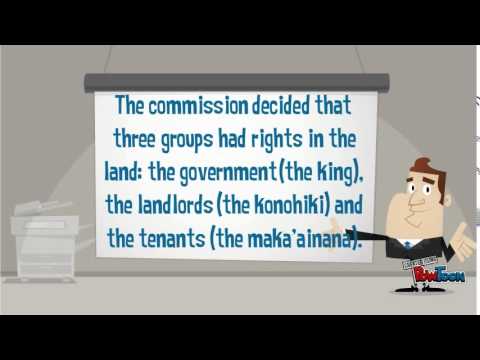 The Great Mahele - YouTube