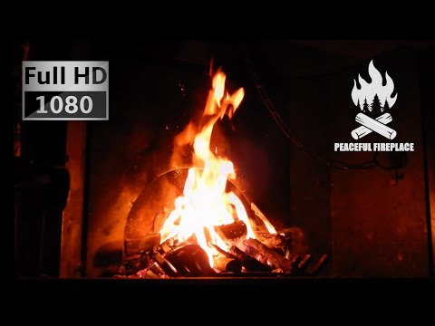 Şömine Ateşi ve Ateş Sesi | Full HD 1080p | Rahatlatıcı, Çalışma, Sıcak, Romantik