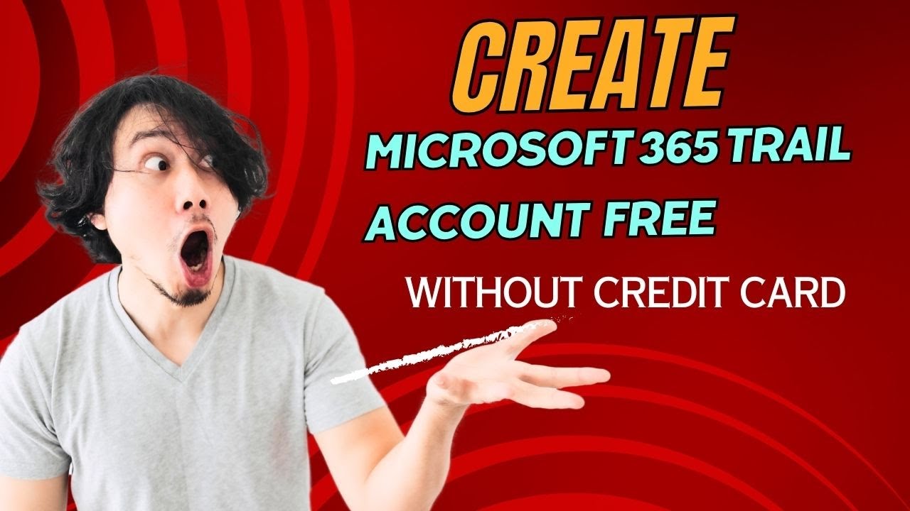 How to set up an M365 tenant trail account | How to set an M365 trial ...