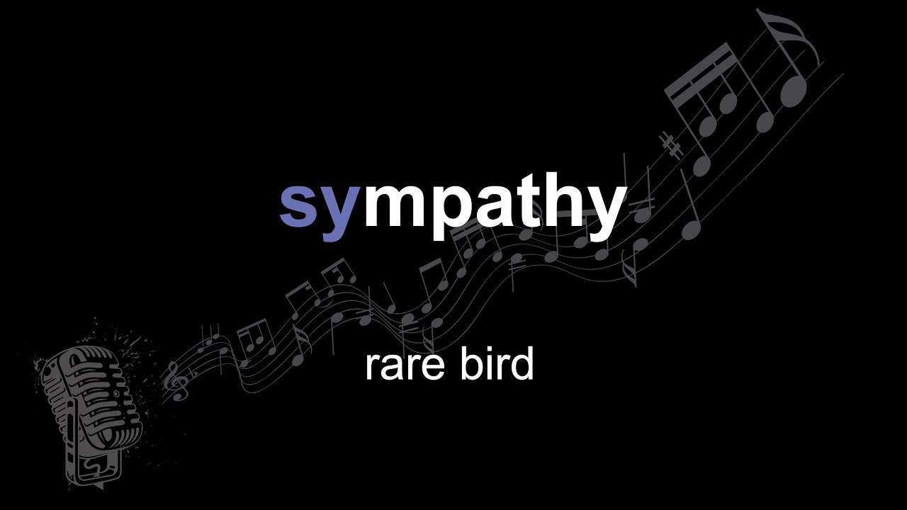 rare bird | sympathy | lyrics | paroles | letra | - YouTube