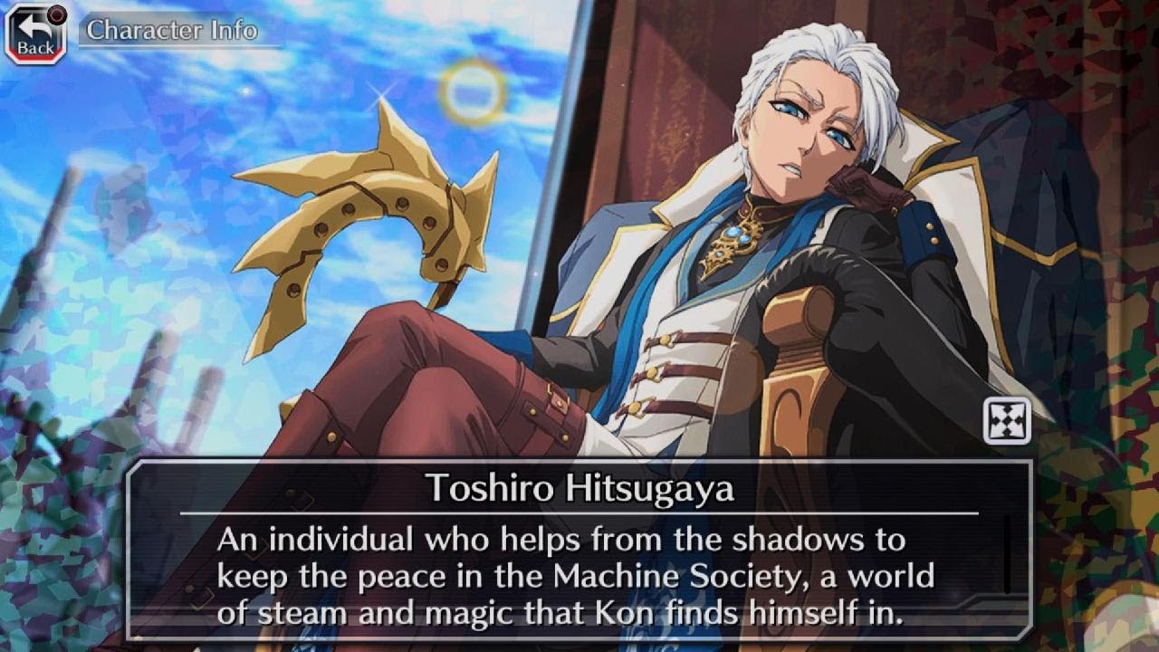 Bleach: Brave Souls_ Resurrection character Machine Society Toshiro ...