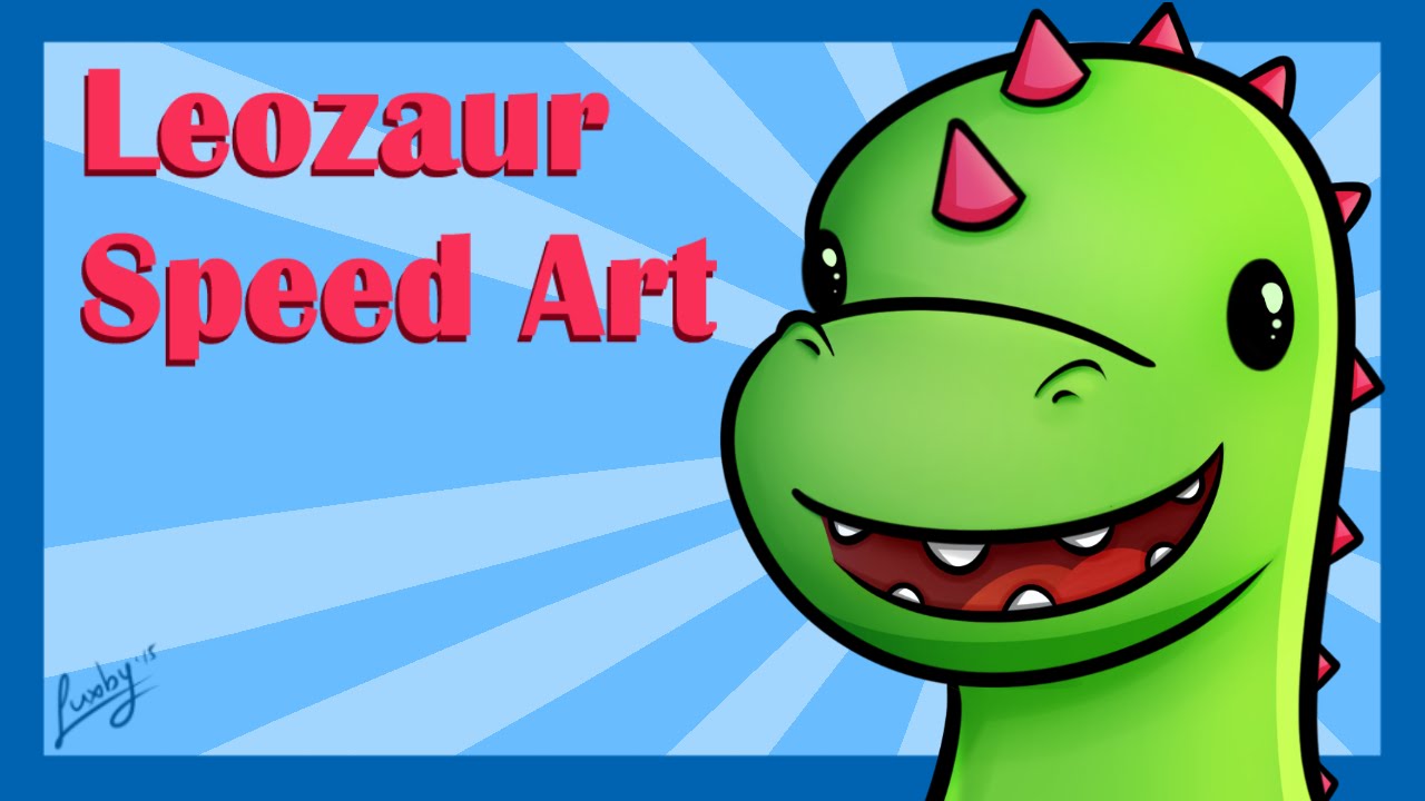 [SpeedArt] Leozaur! - YouTube