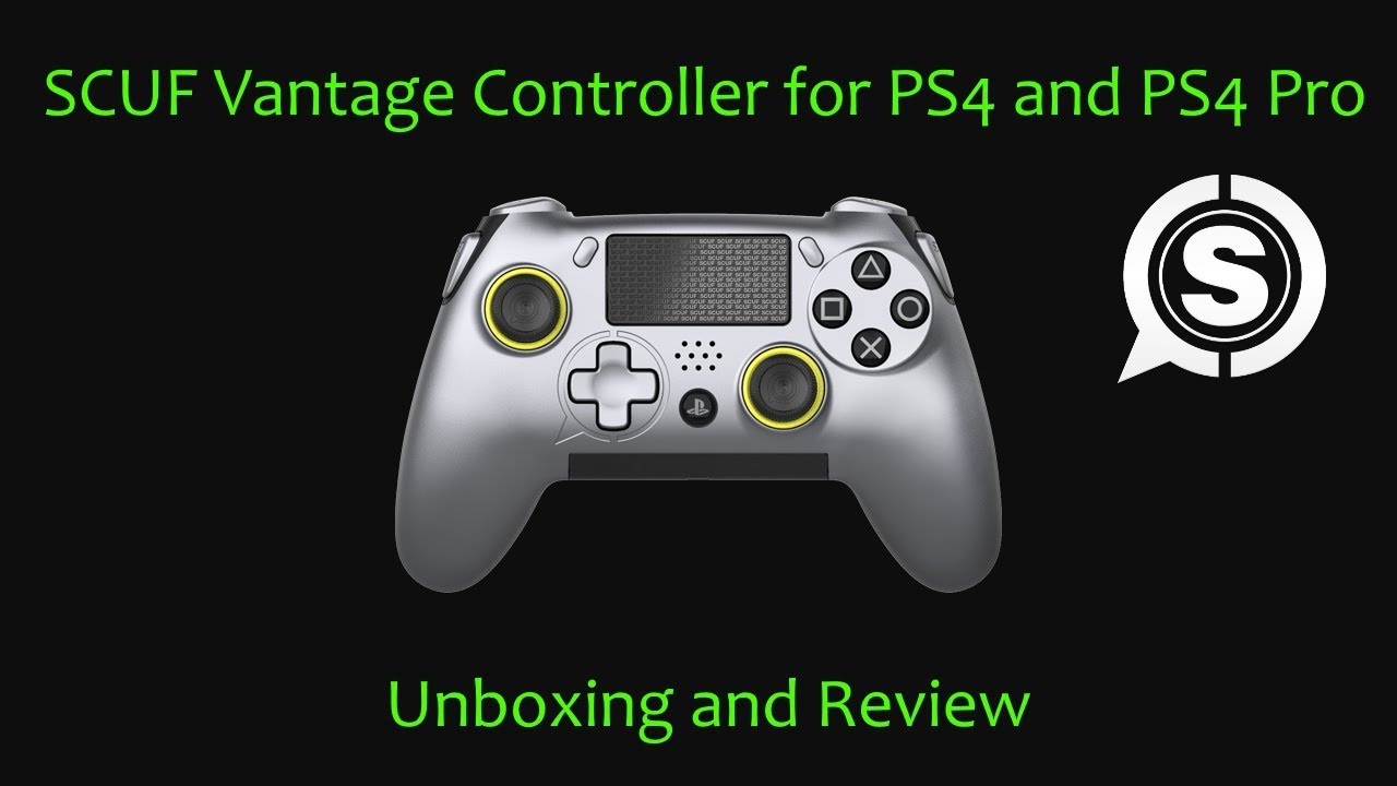 SCUF Vantage Controller for PS4 and PS4 Pro - Review - YouTube