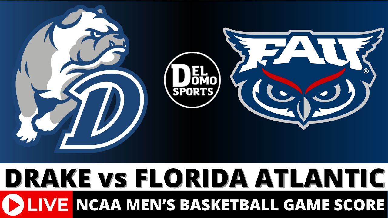 DRAKE VS FLORIDA ATLANTIC LIVE 🏀 NCAAM Basketball NOV 22, 2024 - YouTube
