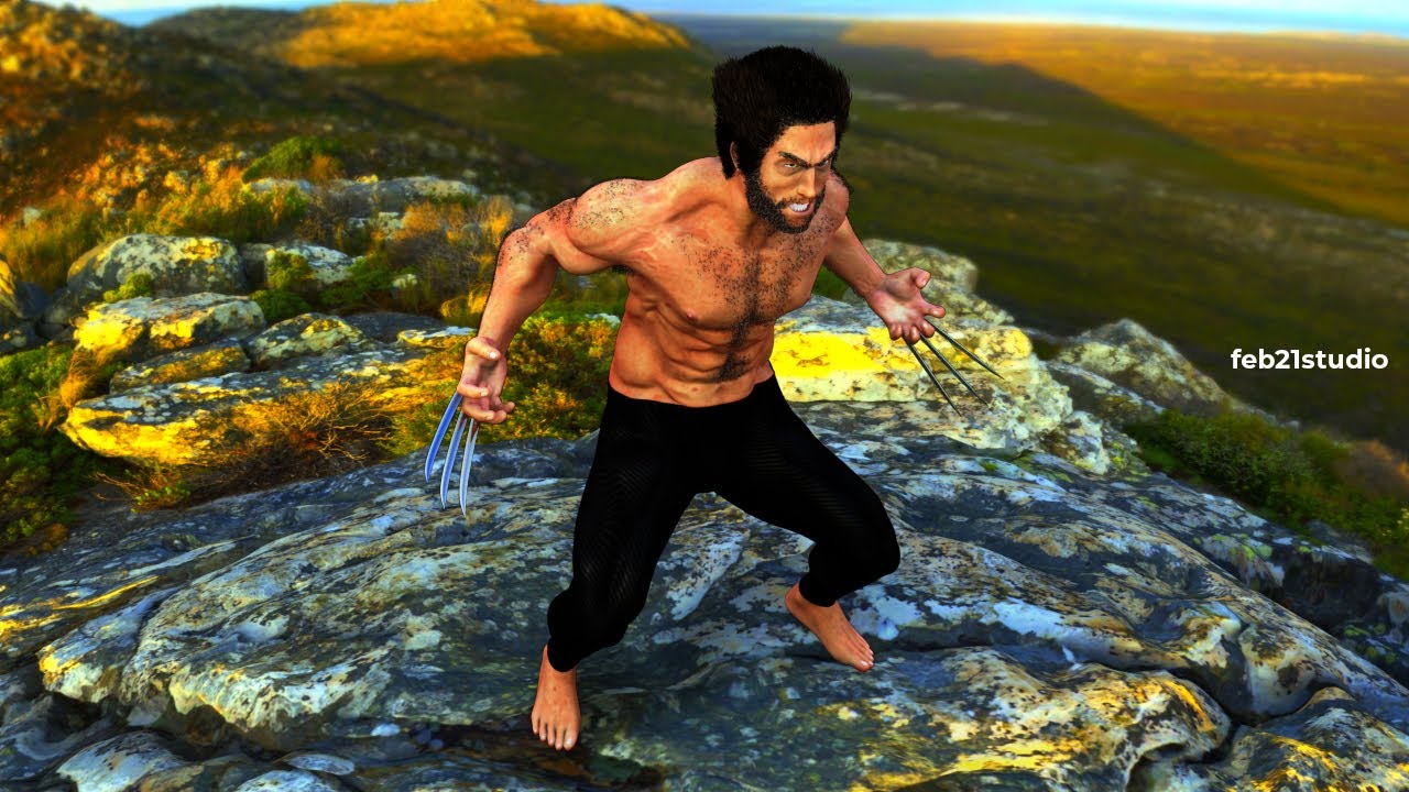 Wolverine 3D animation: Feb21studio - YouTube