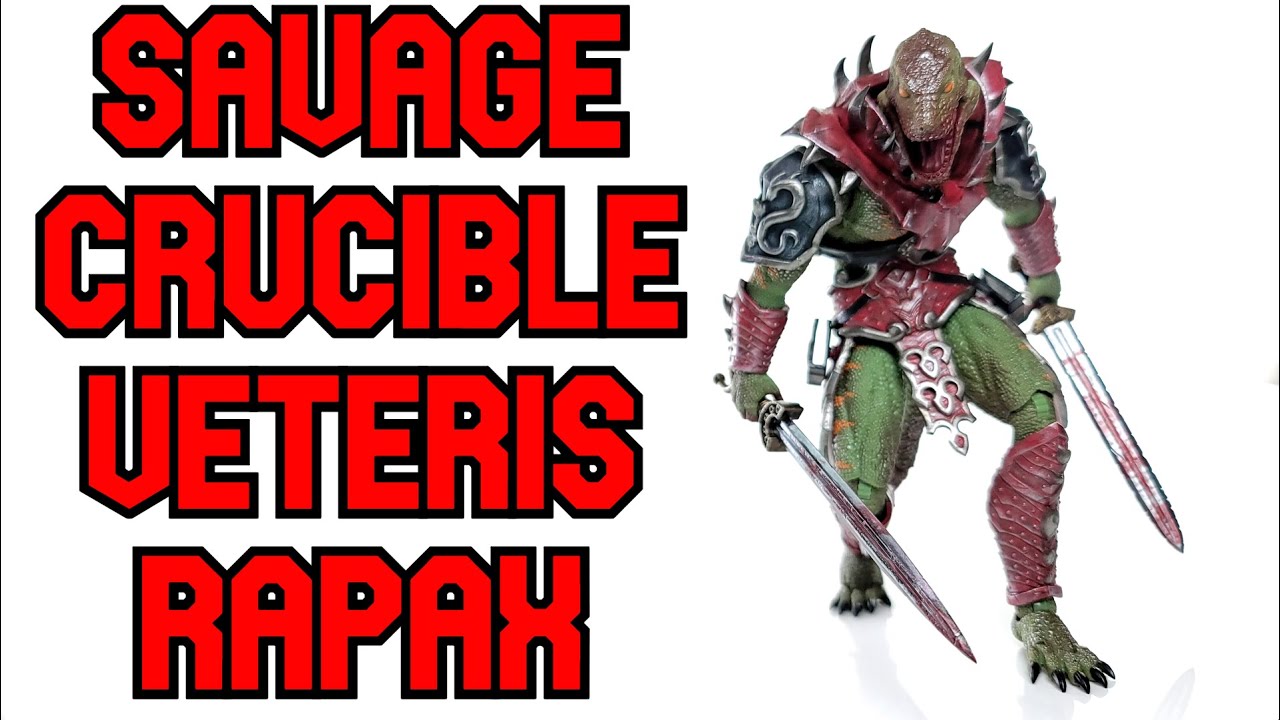 2024 Harvinger Studios Savage Crucible Lemurian Veteris Rapax Figure ...