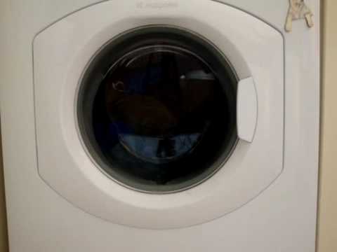 hotpoint ultima wt960 washing machine - test wash cottons 60 - start of ...
