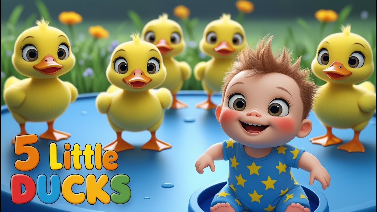 Five Littel Ducks | Five Little Monkeys + More Nursery Rhymes & Kids ...